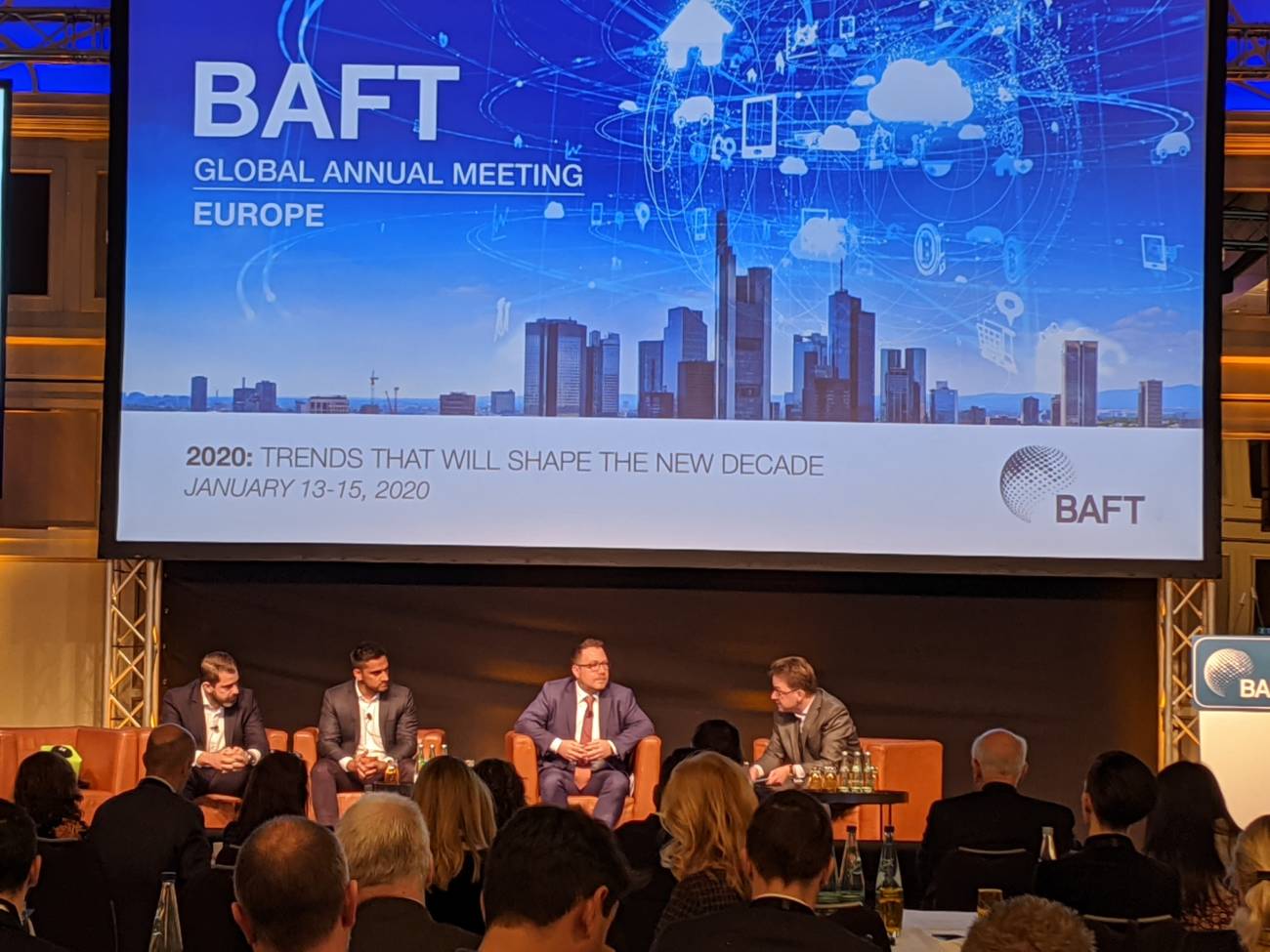 BAFT Global Annual Meeting –Europe, 2020: Trends that will shape will ...