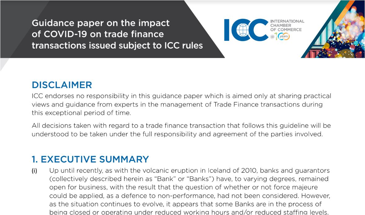 April 6, 2020; The Day Trade Finance Went From Paper to Paperless ...