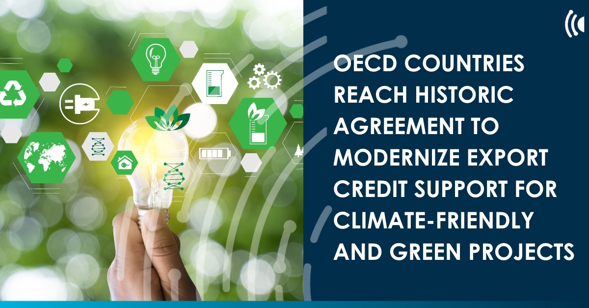 OECD countries reach historic agreement to modernise export credit ...