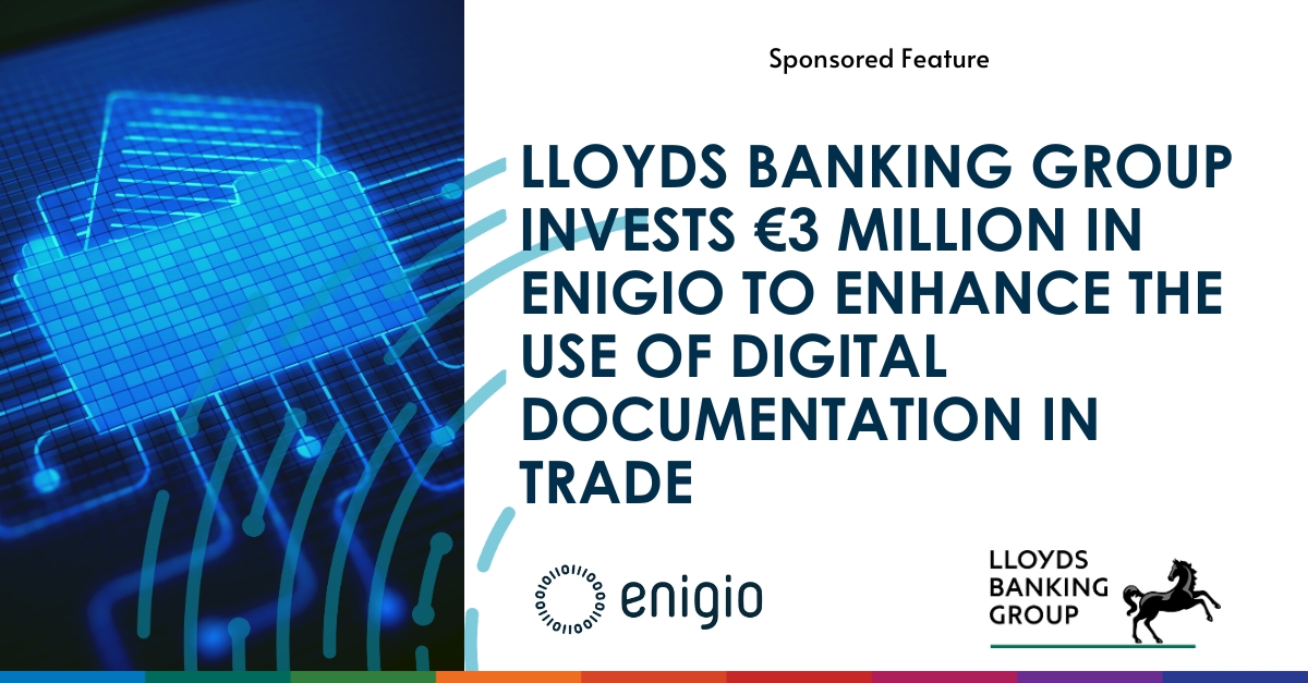 Lloyds Bank invests €3 million in Enigio to enhance the use of digital ...